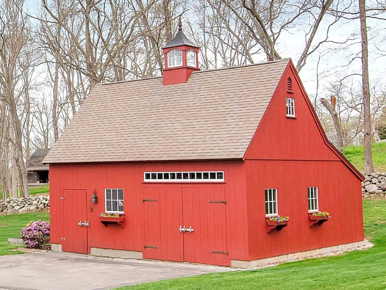 The Trumbull Barn | One Story Barn Building Kits