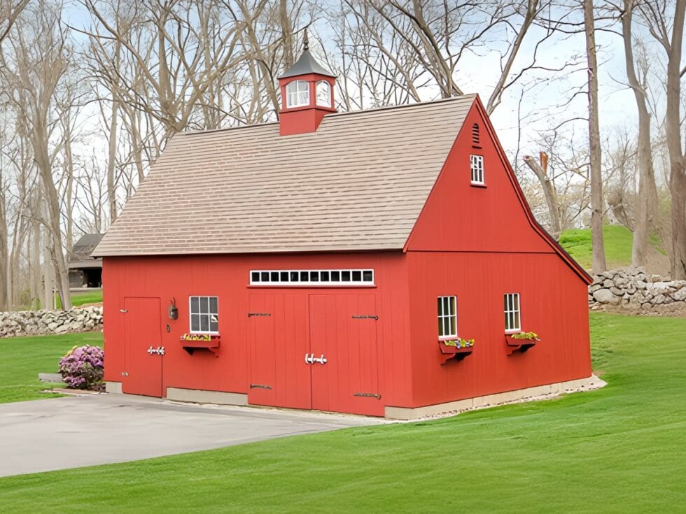 One Story Barn | Post & Beam Barns