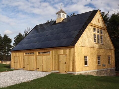 Shaker Barn | Post & Beam Barns