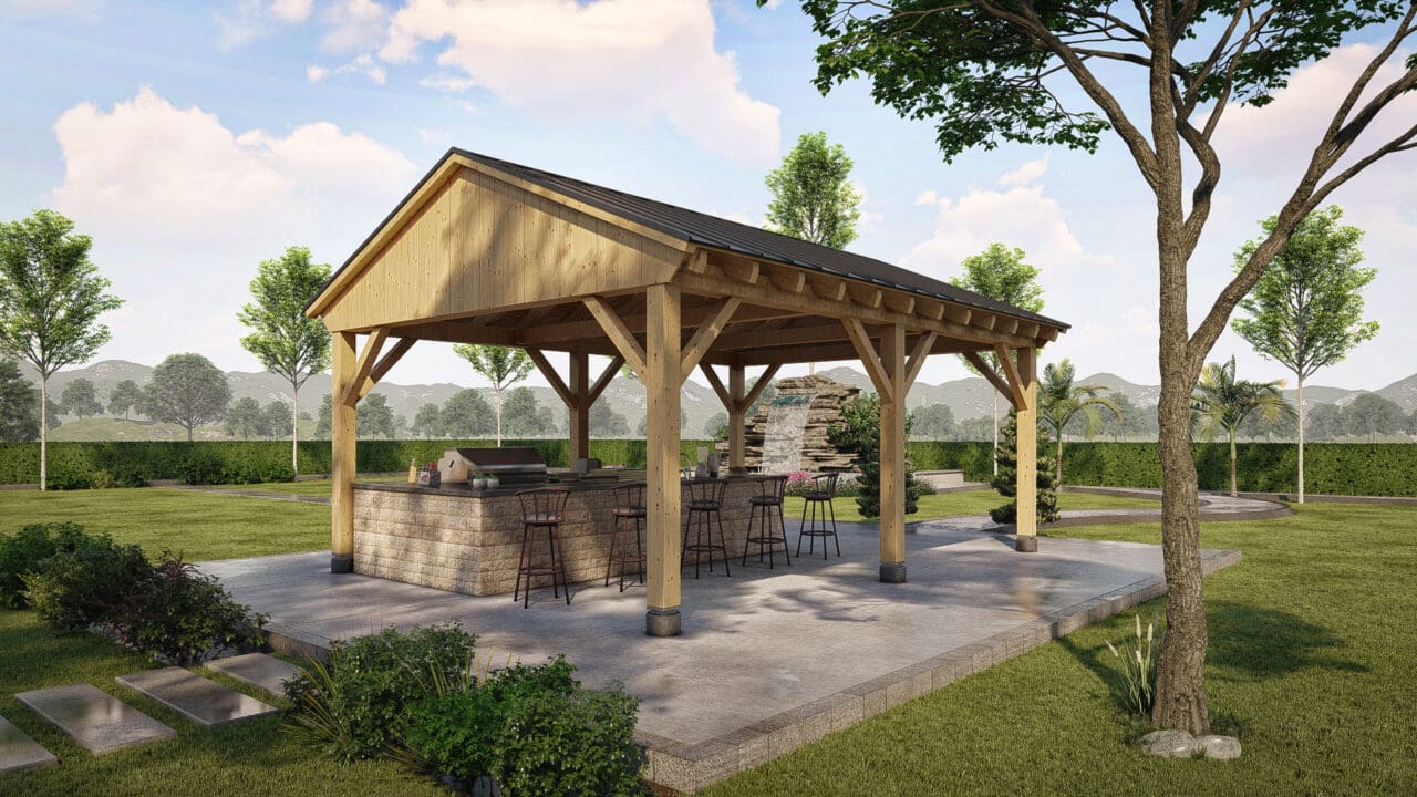 Pavilion Sale - Post & Beam Barns