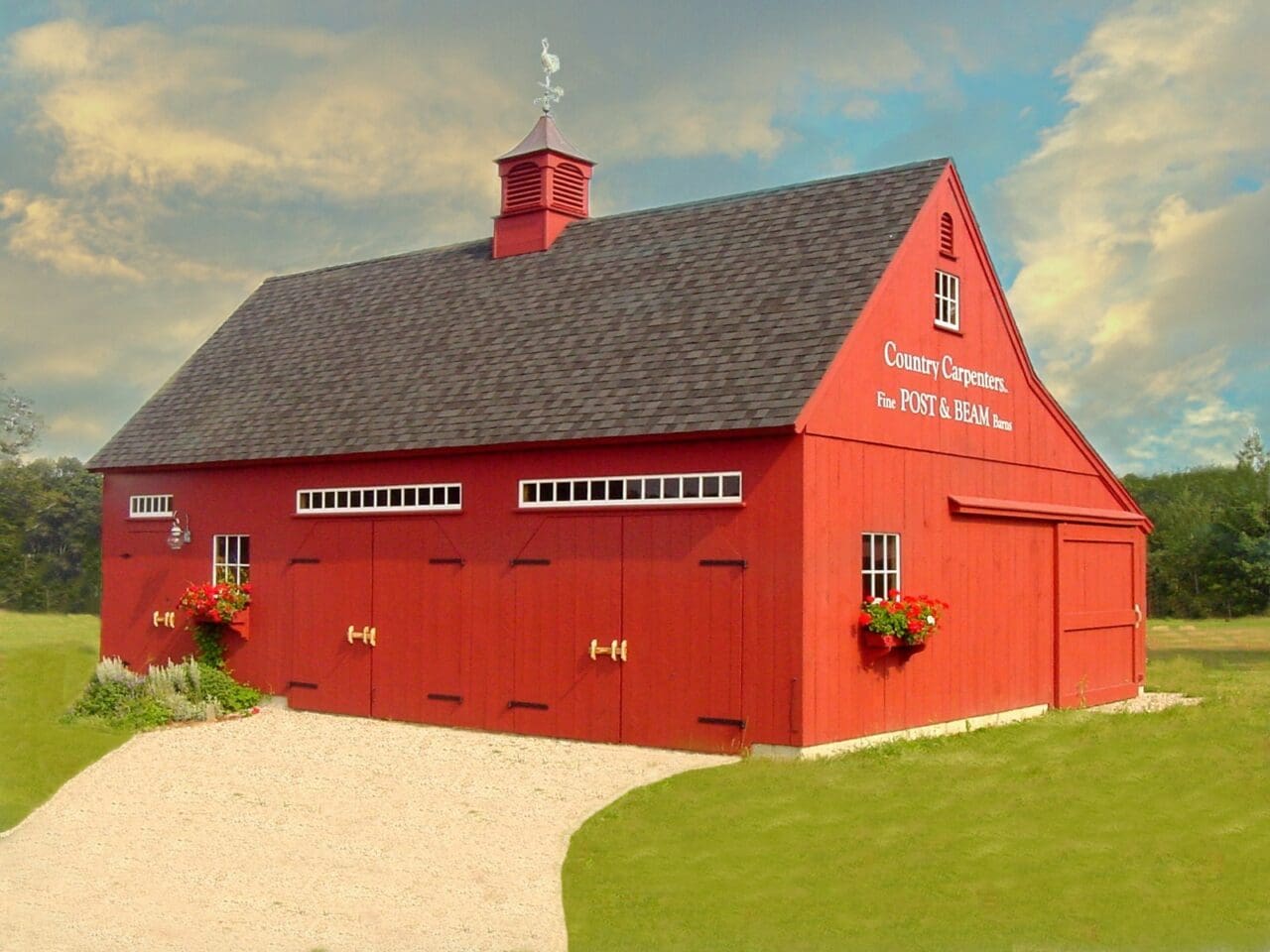 The Cothard Barn | Post & Beam Barns